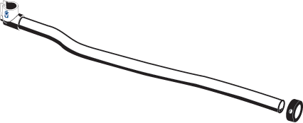 1968-1973 Bus shift rod