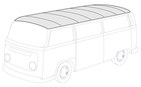 1968-1971 Bus headliner